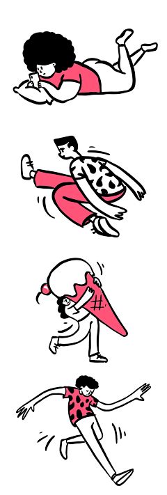 线条 简笔画 花瓣网 陪你做生活的设计师