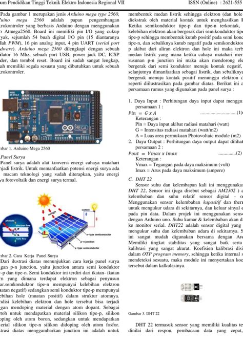 Rancang Bangun Lemari Pengering Pakaian Otomatis Energi Matahari Menggunakan Arduino Mega