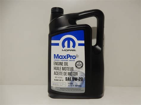 MOPAR 0W20 MAXPRO+ 5L - Olej silnikowy | OilpartsOILPARTS.PL