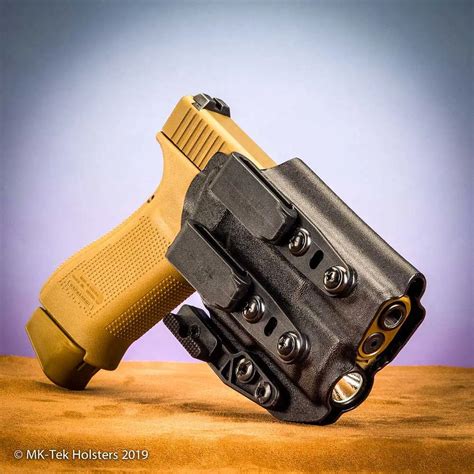 Kydex Holster Glock 19 With Apl C Iwb Holster Mk Tek Holster