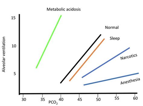 Co2 Response Curve Anesthesia