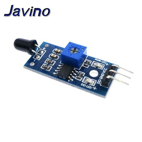 Lm393 34 핀 Ir 불꽃 감지 센서 모듈 화재 감지기 Arduino Diy 키트 용 적외선 수신기 모듈 가족 지능 시스템