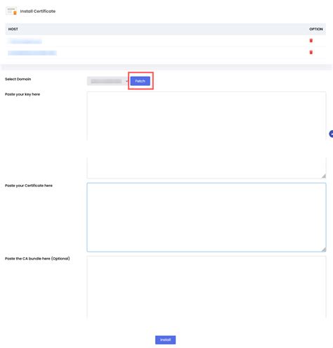 Install Ssl Certificate Webuzo