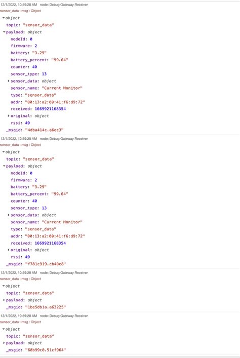 Duplicatereplicate Sensor Data Received In Node Red Node Red Ncd