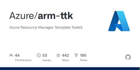 Github Azurearm Ttk Azure Resource Manager Template Toolkit