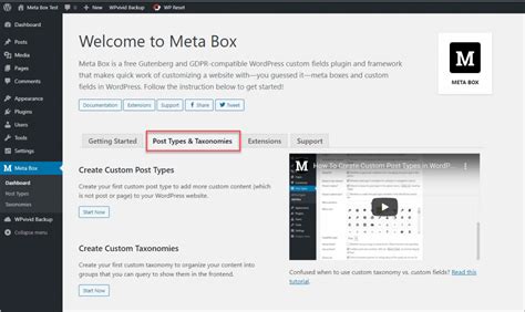 Custom Post Types And Theme Builders Part Using Meta Box To Create A Custom Post Type WebTNG