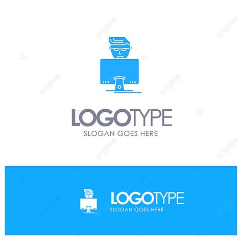 Programmer Logo Vector Hd Png Images Hacker User Gamer Programmer Blue