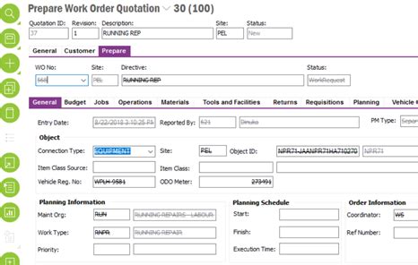 How Tp Cancel Prepare Work Order Quotations IFS Community