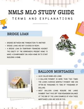 NMLS SAFE Mortgage Loan Officer Exam Study Guide MLO Loan Officer Study Prep