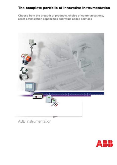 Pdf Abb Instrumentation · Through Communication Protocols Such As