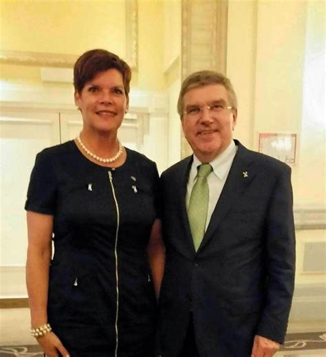 Secretaria General Di Coa Y Vice President Di Ioc Sra Nicole Hoevertsz Nos Ta Extremadamente