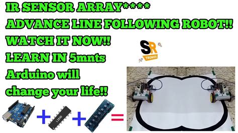 How To Make Line Follower Robot Using Arduino Uno Youtube