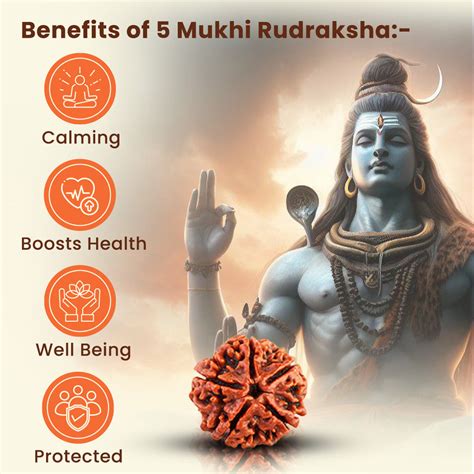 Gold Plated Rudraksha Om Shiva Trishool Necklace Mokshima
