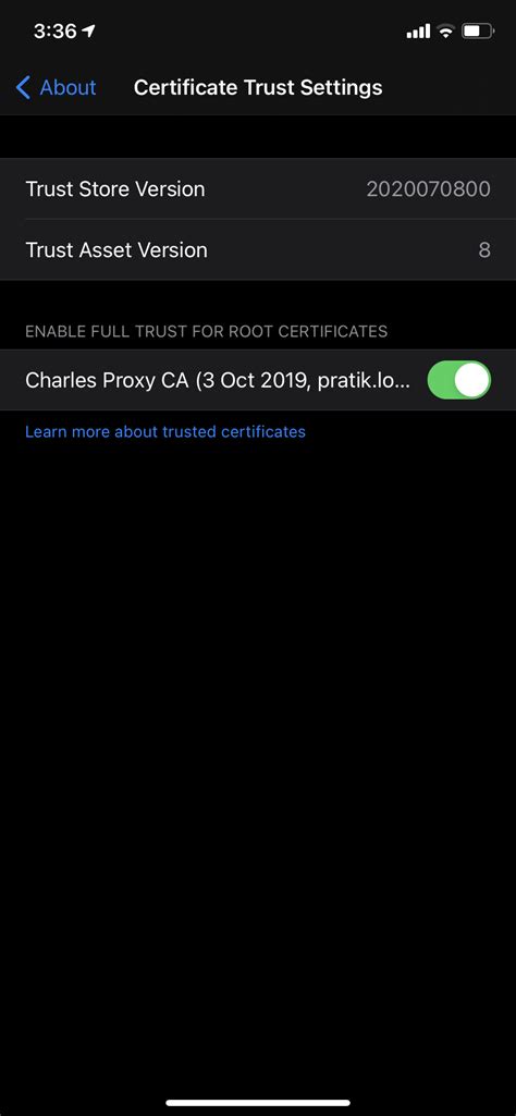 Charles Proxy Internet Connection Stack Overflow