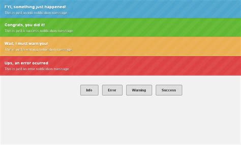 jquery css3实现动态提示信息条