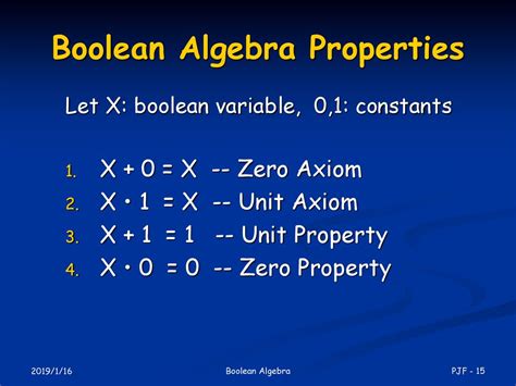 boolean algebra boolean algebra ppt download