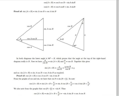 Proofs Mathematical Sciences