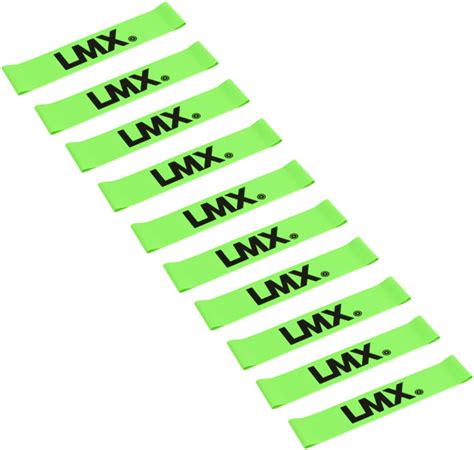 Lifemaxx Lmx Mini Weerstandsband Licht Groen 10 Stuks Fitwinkelnl