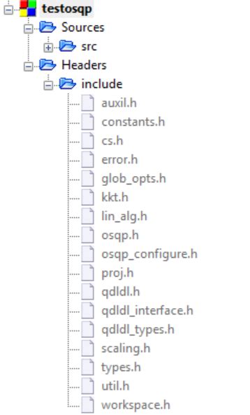 Issues In Linking Library For Running Osqp On C · Issue 213 · Osqp