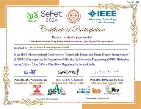 I Recently Had The Opportunity To Attend The Ieee 4th International Conference On Sustainable