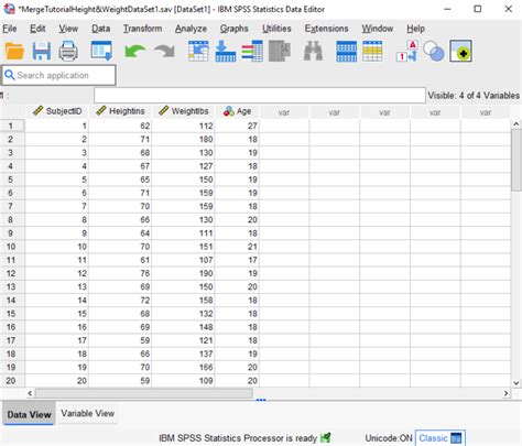 how to merge files in spss ez spss tutorials