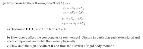 Solved Q4 Now consider the following two 2Dϕ X x Chegg com