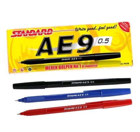 Ballpoint Ae9 Standard Biru