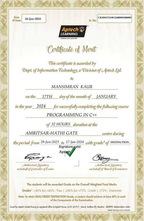 Mansimran Kaur On Linkedin Cplusplus Programmingcertification