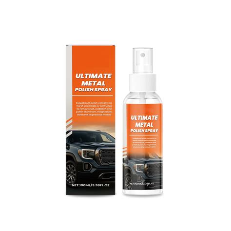 Plppyfs Rust Remover Spray Heavy Duty Metal Cleaner Fast Acting Heavy Duty Rust Dissolver For