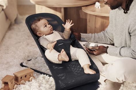 BabyBjorn Bliss Mesh Bouncer, Black | Canadian Tire