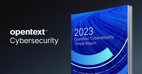 Teri Mcmullen On Linkedin 2023 Threat Report Opentext Cybersecurity