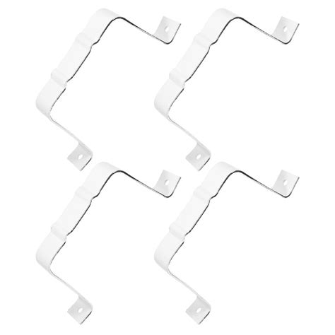Mlins 1 Set Gutter Bracket Strap Gutter Drainage Connector Aluminum
