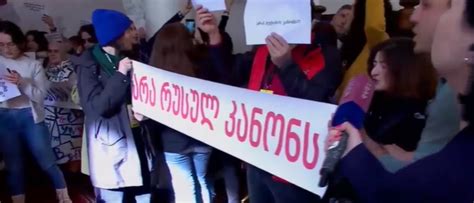 Ti რუსული კანონი შემაშფოთებელია ეწინააღმდეგება საქართველოს ევროპულ მისწრაფებას