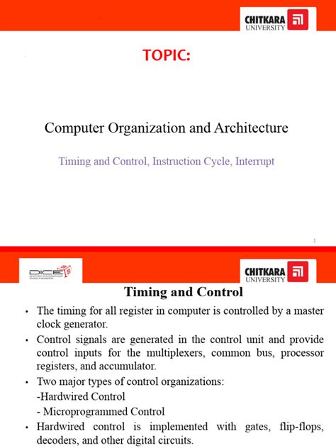 Timing And Control Pdf Inputoutput Electronics