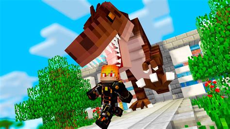 ДИНОЗАВР РАЗОЗЛИЛСЯ В МАЙНКРАФТ Алексбой Minecraft Youtube