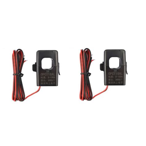 Kpoh 2x High Frequency Split Core Current Transformer Opct16al 3000 1 Ac Ct Clamp On Current