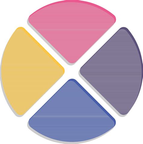 colorful pie chart infographic for business 24852743 vector art at vecteezy