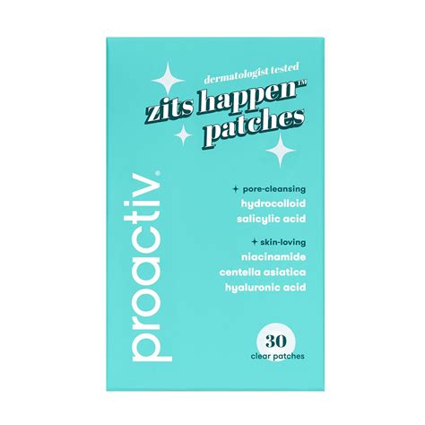 Proactiv Zits Happen Hydrocolloid Patches 30 Ct