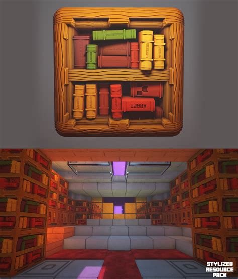 Bookshelf Minecraft