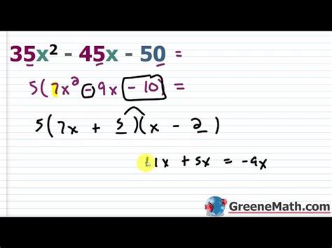 Free Video Factoring Trinomials Using Reverse Foil Practice Test Full Solutions From