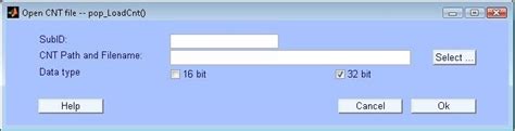 Dialog Box GUI Examples Addiction Research Center UWMadison