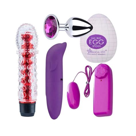 Kit Sex Shop Golfinho Bullet Personal Plug Egg Sexy Import Acessórios Para Bem Estar