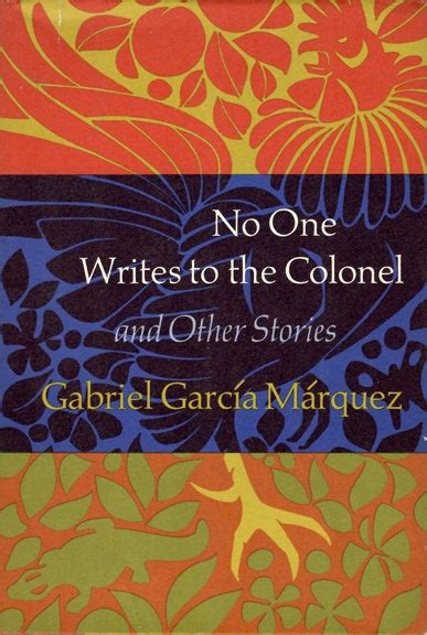 no one writes to the colonel gabriel garcía márquez