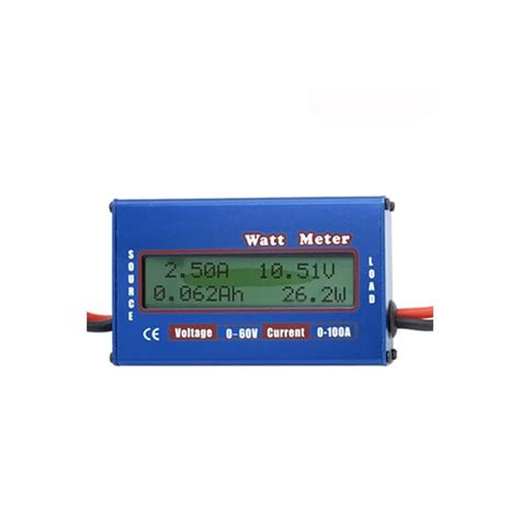 Dollatek Watt Power Tester Wattmeter Dc Power Analyzer High Precision Watt Volt Amp Energy Meter