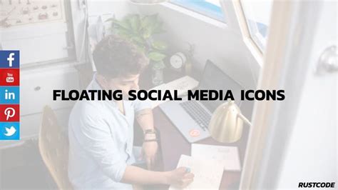 Floating Social Media Icons Html And Css Social Media Icons Media