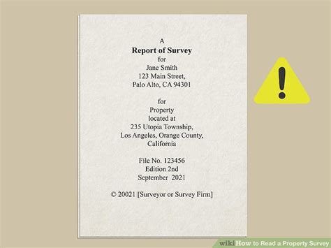 Ways To Read A Property Survey WikiHow