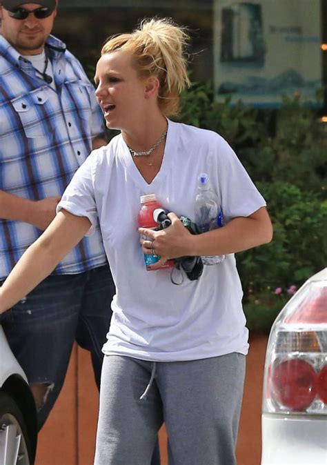 Britney Spears In Wet Sweats Hawtcelebs