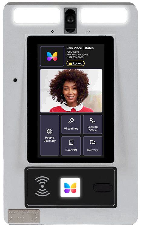 how to use the butterflymx intercom display