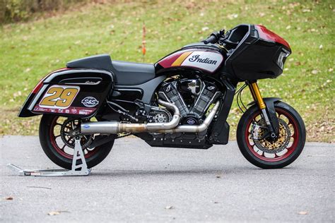 First Look At Custom Indian Challenger Racing In The King Of The