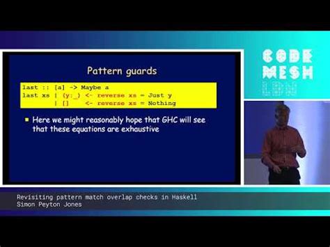 Revisiting Pattern Match Overlap Checks In Haskell